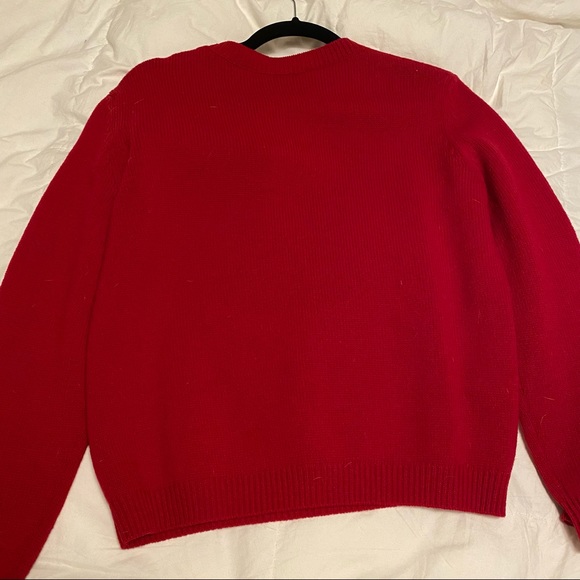 Gucci | Sweaters | Gucci Red Wool Sweater Limited Collection | Poshmark